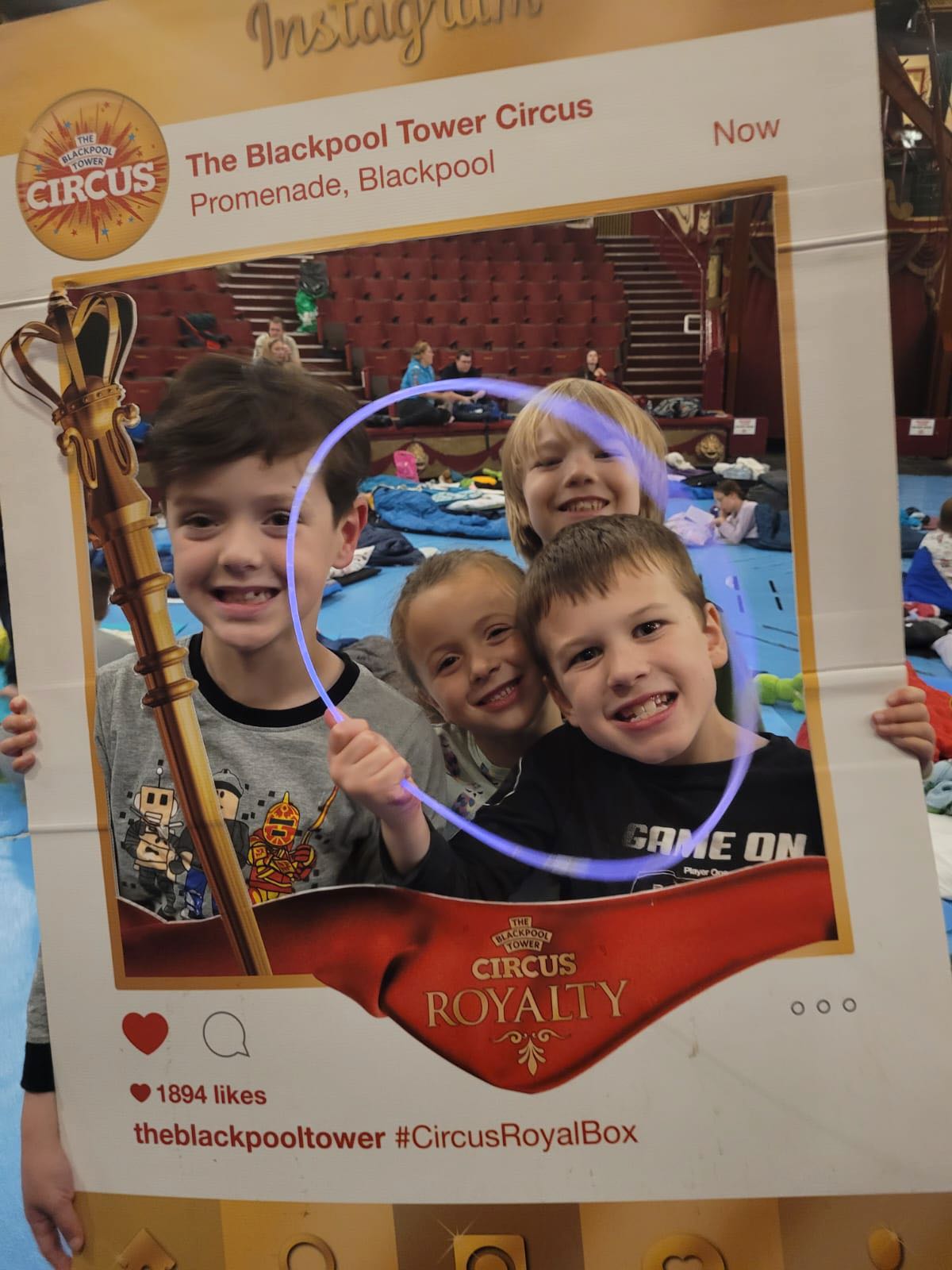 Blackpool Tower Sleepover With 20th and 25th Bolton | 20th Bolton
